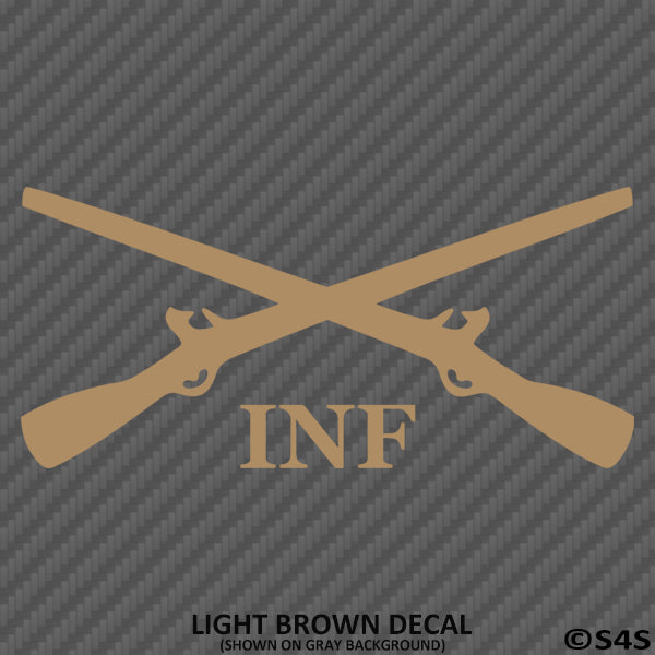 Usmc Crossed Rifles Army Infantry Crossed Rifles LMA Black