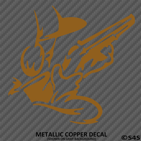 Skeet Shooter Silhouette Trap, Sporting Clays, Pigeon Vinyl Decal – S4S ...